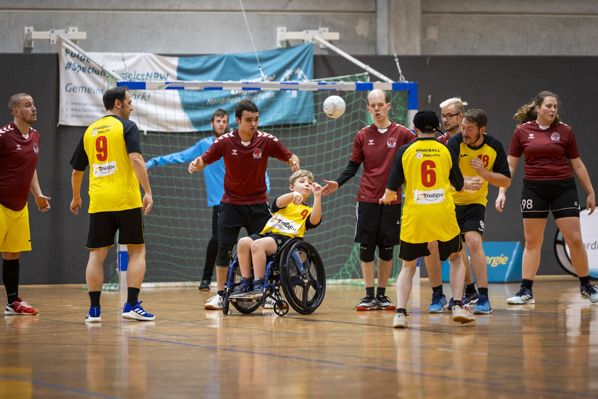 Hamm feiert Inklusion durch Handball