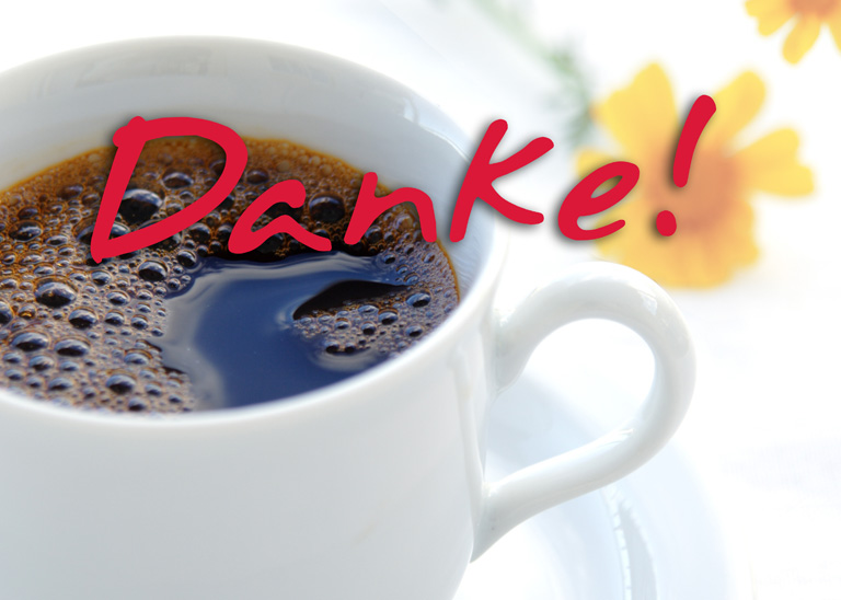 Danke Fur Den Kaffee
